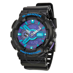 【55专享】Casio 卡西欧 G-Shock 系列 限量版蓝紫色腕表 GA110HC-1A - 海淘优惠 - 55海淘