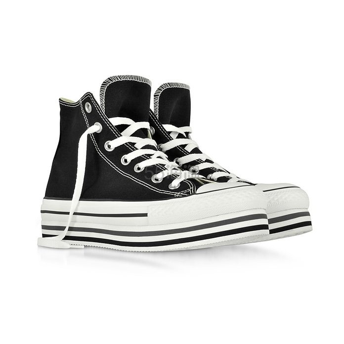 Converse Limited Edition 匡威限量版 Chuck Taylor All Star Platform 厚底帆布鞋 € ...