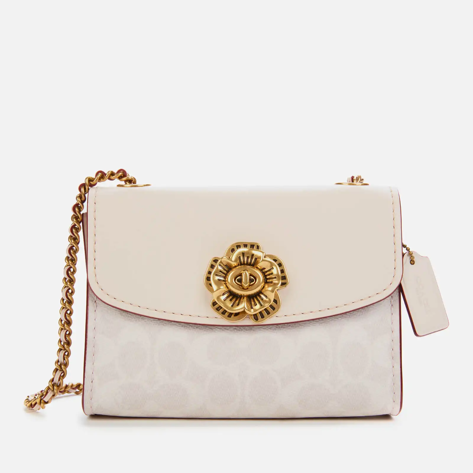 Coach Parker 18 白色山茶花包包 - 北美找丢网