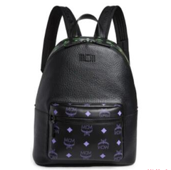 MCM Color Splash Logo 中号防水双肩包 - 海淘优惠 - 55海淘