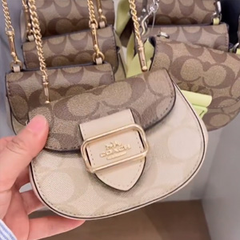 降价！Coach Morgan 13 mini 小号链条马鞍包 - 海淘优惠 - 55海淘