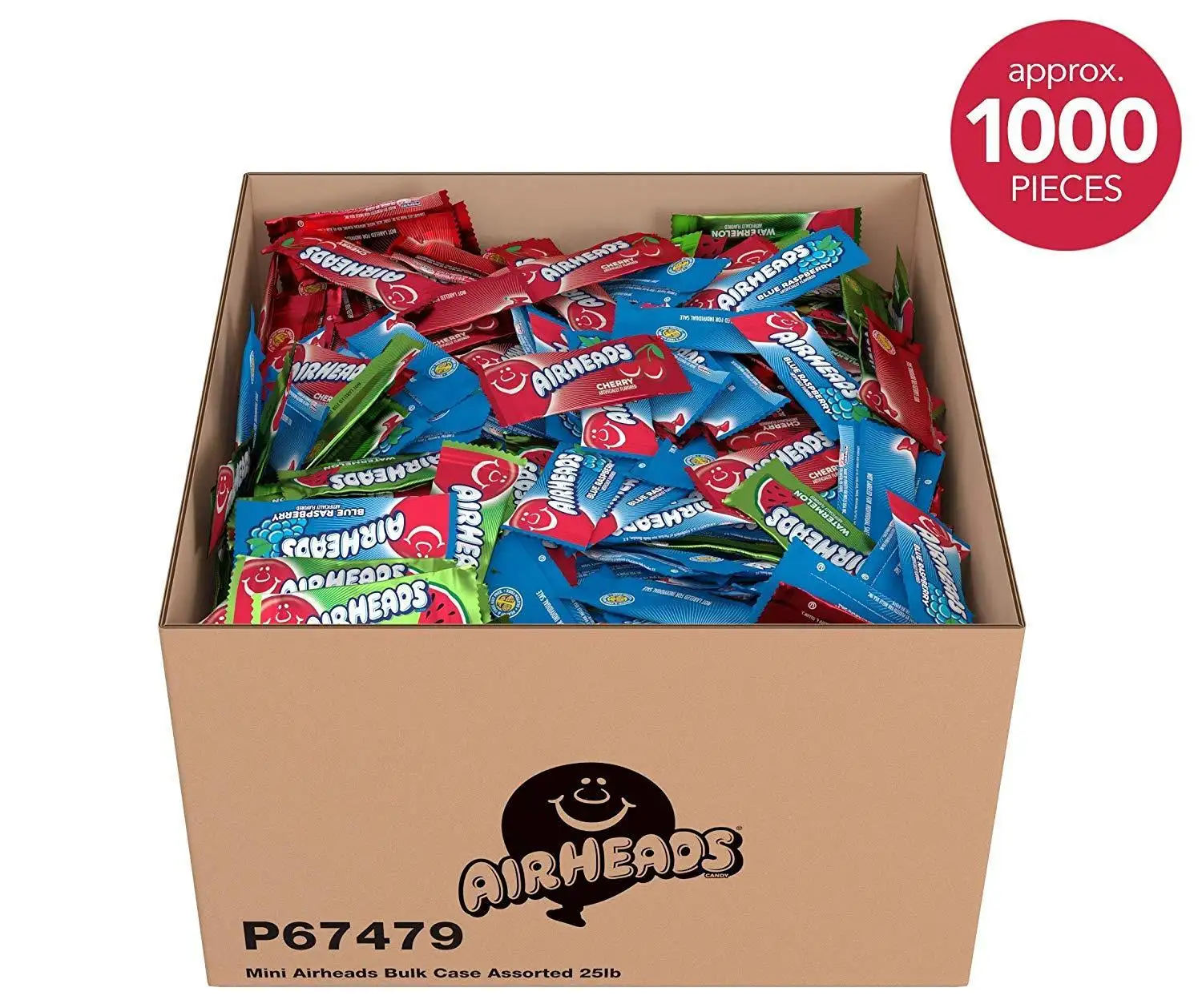 25-lb Airheads Candy Mini Bars (Variety Pack) - DealAM.com