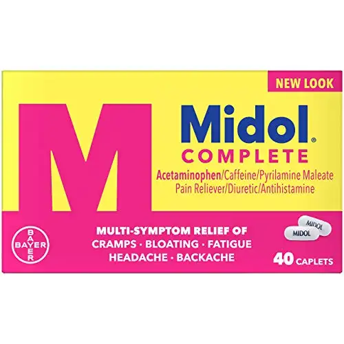 Bayer拜尔 Midol 缓解痛经生理止痛片，40粒 - 北美找丢网