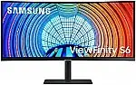 SAMSUNG Viewfinity S65UA 34" Ultrawide QHD Curved Monitor ...